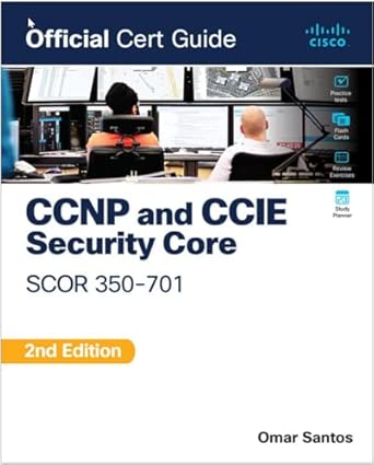 Amazon.com: CCNP and CCIE Security Core SCOR 350-701 Official Cert ...