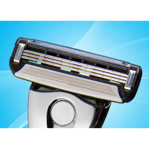 Amazon.com: ACCUTEC PERSONNA FACE RAZOR Triple Blade Pivot Razor ...