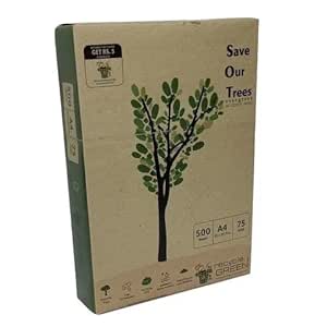 SOT | Evergreen 75 GSM | A4 Size - 500 Sheets | Made of 100% Recycled ...