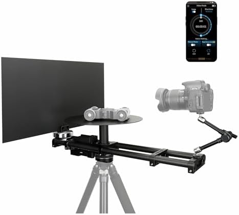 Amazon.com : KONOVA Motorized 360 Rotating Spinner Platform Camera Rig ...