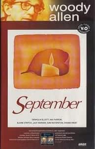 September [VHS] : Amazon.com.mx: Películas y Series de TV