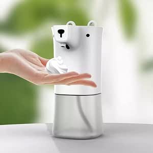 Amazon.com: Giraffe & Polar Bear Automatic Foam Soap Dispenser for Kids ...