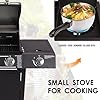 Amazon.com: LETATA 4 Burners Gas Propane Grill with Side Burner ...