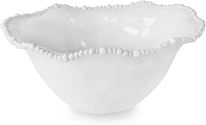 Amazon.com | Beatriz Ball 2426 Alegria Melamine Bowl, Large, White ...