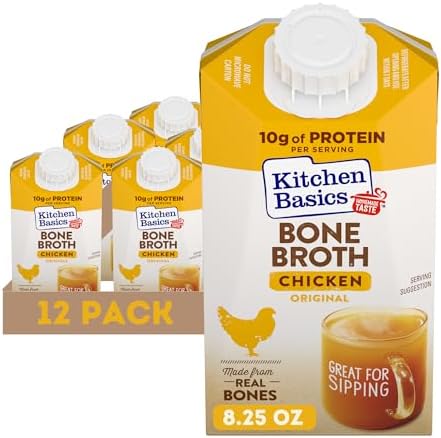 Amazon.com : Kitchen Basics Original Chicken Stock, 8.25 Oz : Grocery ...