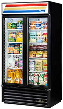 Amazon.com: TRUE GDM-35 Glass Door Merchandiser - Two Door, 35 Cu. Ft ...