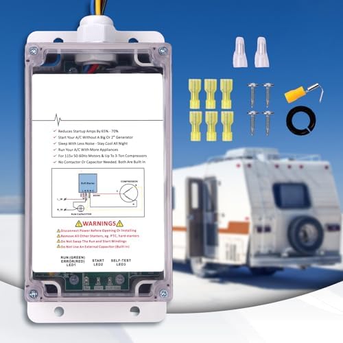 Amazon.com: RV Soft Start Kit for RV Air Conditioner, Camper AC Soft ...