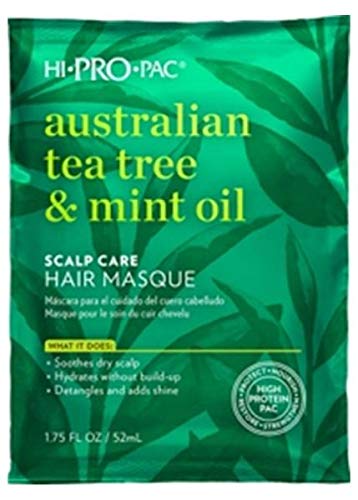 Amazon.com: Hi-Pro-Pac Tea Tree & Mint Hair & Scalp Masque (Pack of 6 ...