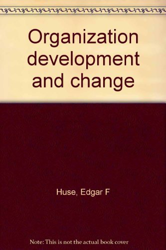 Buy Organization development and change Book Online at Low Prices in ...
