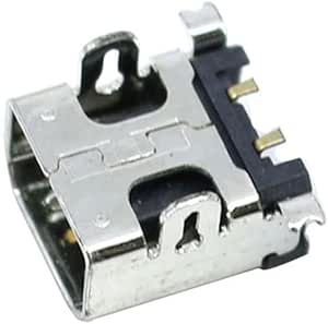Para Nintendo DSi NDSi XL LL Power Jack Connector Conector de carga ...