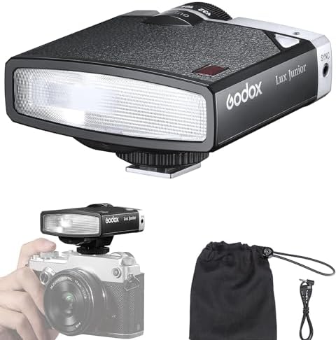 Amazon.com : Godox Flash Lux Junior Camera Flash - Simple Photography ...