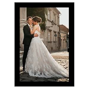 EasyGoods® Customized Photo Frames with Photo, Personalized 12x8 Inch ...