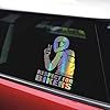 RHQFDM 3 Pieces Respect for Cyclists Car Sticker,Sticker for ...