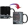 Amazon.com: Attack On Titan Anime Colossal Titan Heat Reactive Color ...