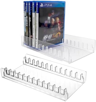 Amazon.com: WEIMINLI Acrylic Video Game Storage Organizer Stand for PS5 ...