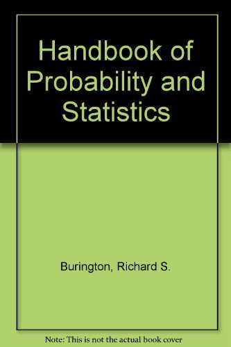 Amazon.com: Handbook of Probability and Statistics With Tables ...