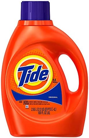 Amazon.com: Tide Original Scent Liquid Laundry Detergent, 100 Fl Oz ...
