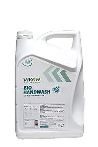 VIKR BIO Handwash 5000ml - Biodegradable Formula for Thorough Germ ...