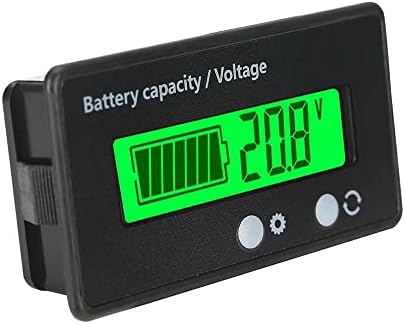 LCD 12V 24V 36V 48V Battery Status Voltage Voltmeter Monitor Meter ...