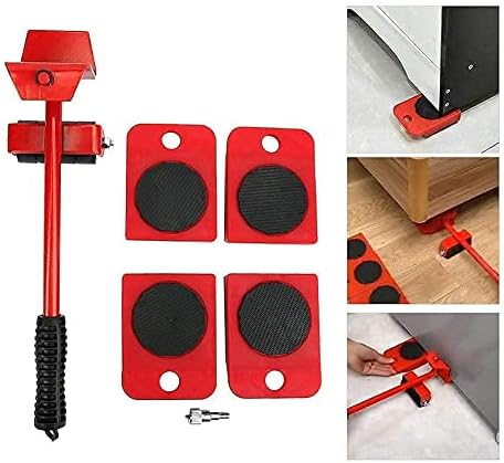 GREENGROW Portable Heavy Duty Furniture Mover Lifter with 4 Sliders ...