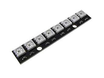 WS2812 RGB 5050 8 LED Breakout Board : Amazon.in: Industrial & Scientific