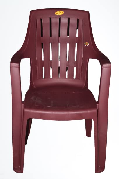 Wholesell Furniture | Plastic Chair for Home and Office Maroon (1 ...