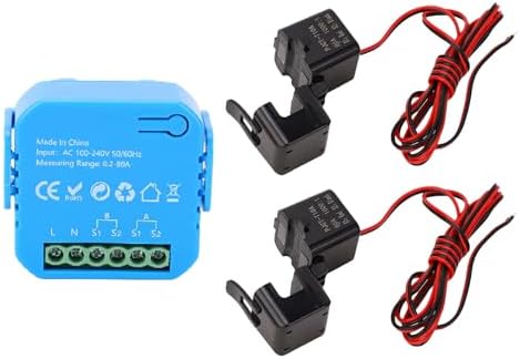 Luocute Single Phase Smart Power Meter Consumption Monitor Electricity ...