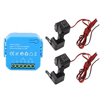 Luocute Single Phase Smart Power Meter Consumption Monitor Electricity ...