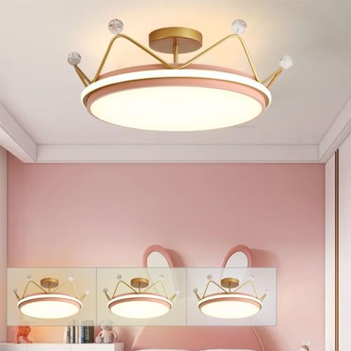 MGJXTWG Kid's Room Cute Ceiling Lamps Creative LED Tricolor Lights ...