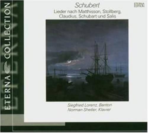 Schubert, Siegfried Lorenz, Norman Shetler - Schubert: Lieder to Texts ...