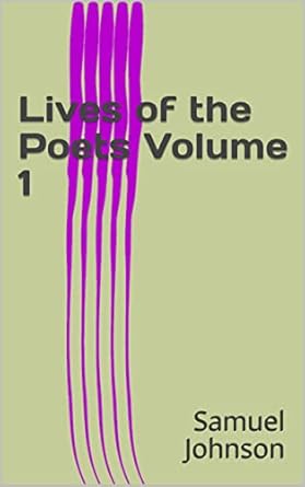 Lives of the Poets Volume 1 eBook : Johnson, Samuel: Amazon.in: Kindle ...