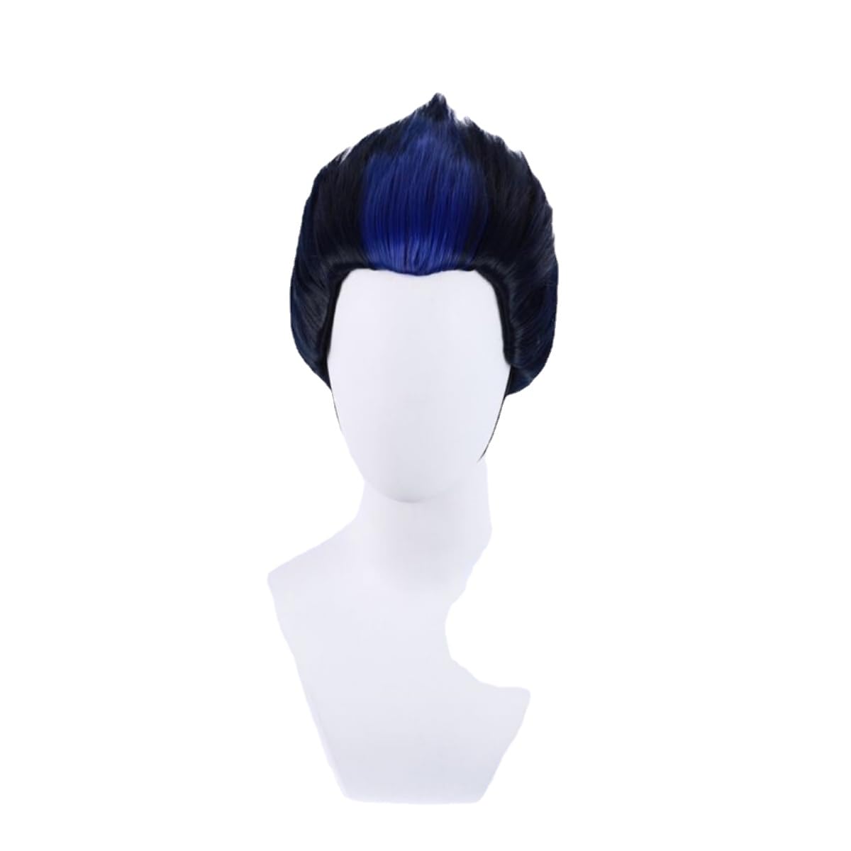 Amazon.com: Anime Game VALORANT Cosplay Wig, Yoru Black Blue Short Hair ...