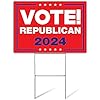 Amazon.com : SignPro Vote Republican Yard Sign | Vote Republican 2024 ...