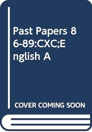 Buy Cxc;English A Book Online at Low Prices in India | Cxc;English A ...