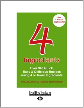 Amazon.com: 4 Ingredients-UK Edition: 9781458762795: & Rachael ...
