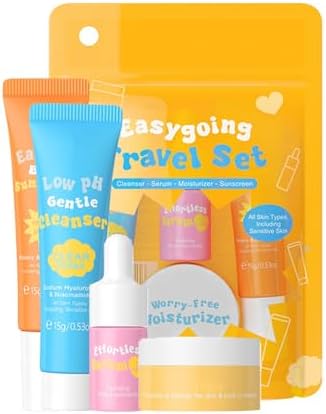 Amazon.com : Hydrating Skin Care Set Travel Kit,4 Piece Skincare ...