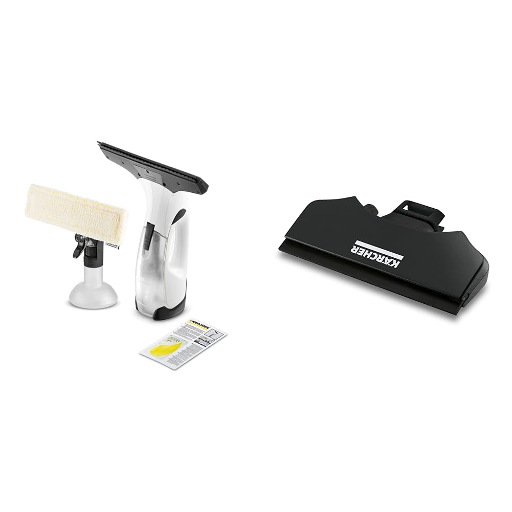 Bundle of Kärcher Window Vac WV 2 Plus, Battery Running Time: 35 min ...