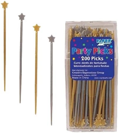 Amazon.com | Creative Converting Christmas Assorted Plastic Party Picks ...