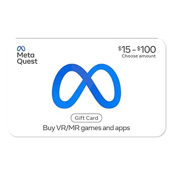 Meta Quest eGift Card - $25 - Standard : Amazon.ca: Gift Cards