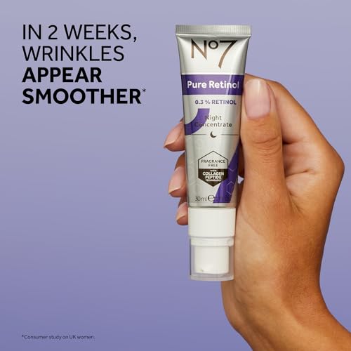 No7 Advanced Retinol Complex Night Concentrate - Slow Release Retinol ...