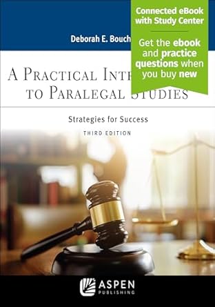 A Practical Introduction to Paralegal Studies: Strategies for Success ...