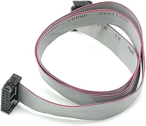 Amazon.com: RIKYJIC FC-14P 14-Pin JTAG Dual-Head Cable 2.54mm AVR ...