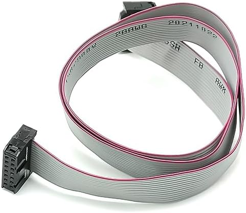 Amazon.com: RIKYJIC FC-14P 14-Pin JTAG Dual-Head Cable 2.54mm AVR ...