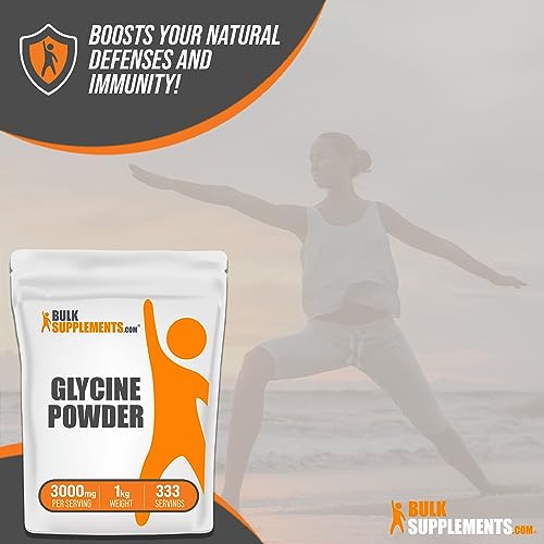 Snapklik.com : BULKSUPPLEMENTSCOM Glycine Powder - L-Glycine Powder ...