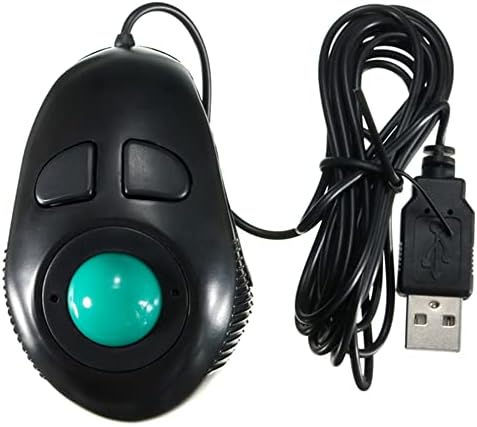 Amazon | トラックボールマウス 小型マウス 親指制御 PC コンピューター用 ポータブルマウス usbマウス 有線マウス フィンガーハンドヘルド 4DB ミニマウス ワイヤードトラック ...