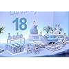 Amazon.com: 17 inch Large Wooden Numbers, Wood Number, Blank Wooden ...