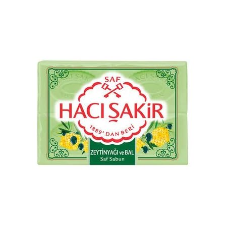 Amazon.com : Haci Sakir Olive Oil with Honey Soap, 4 X 175 G, Turkish ...