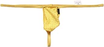 ADAHOP Mens G-String Underwear Pouch Y-Back Thong Panties Bikini Men ...