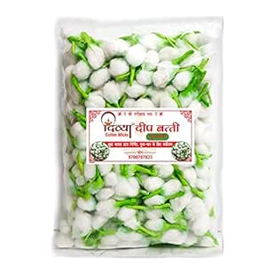 Divya Cotton Wicks™ | Pure Handmade Cotton Pooja Wicks | Round Cotton ...