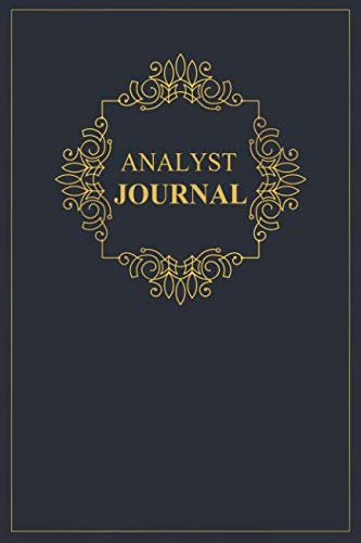 Amazon.co.jp: Analyst Journal: A classy black and gold Analyst Journal ...